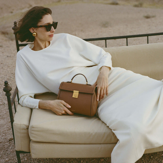 The Midi Paris | Tan Smooth | DeMellier