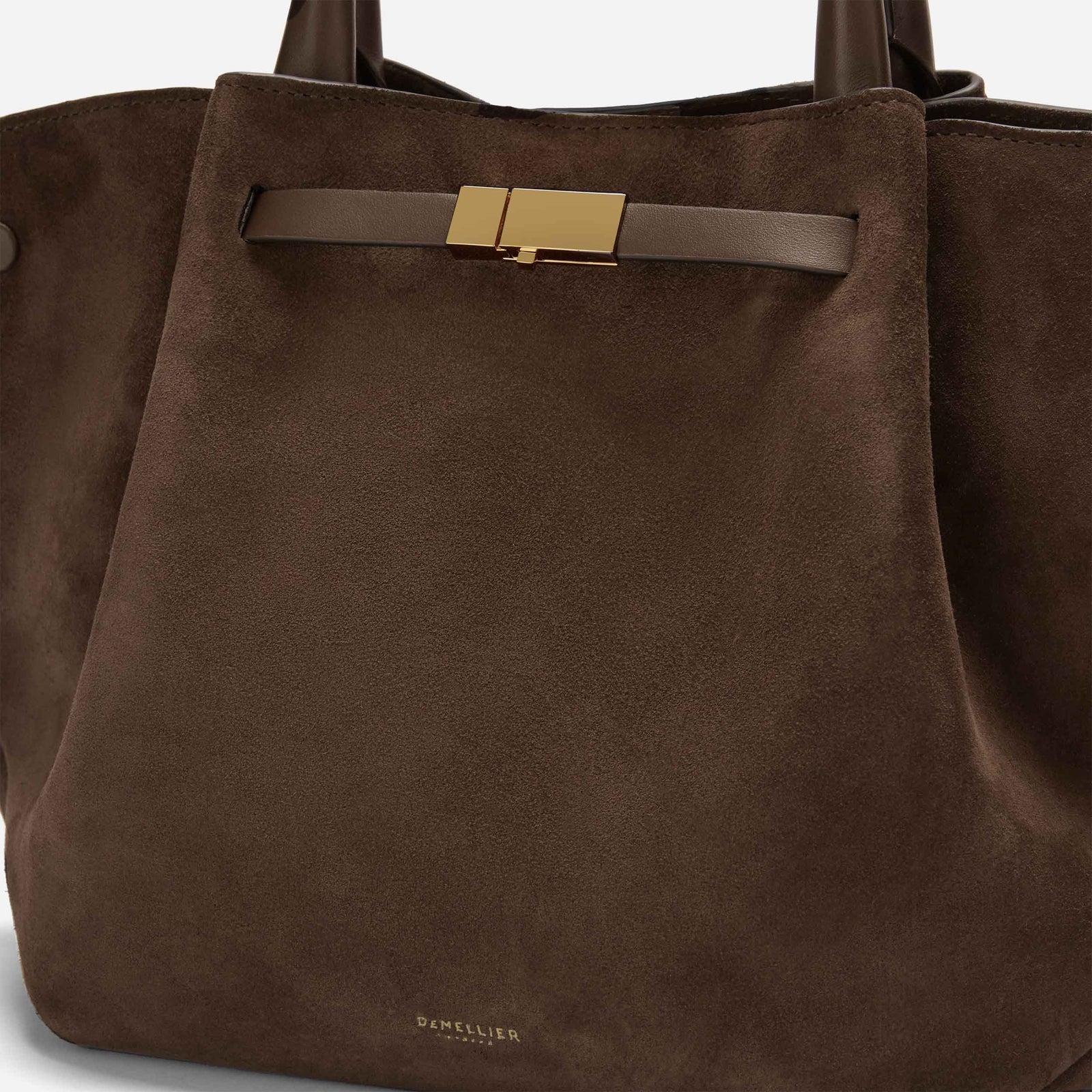 The Midi New York | Mocha Suede & Mocha Smooth | DeMellier